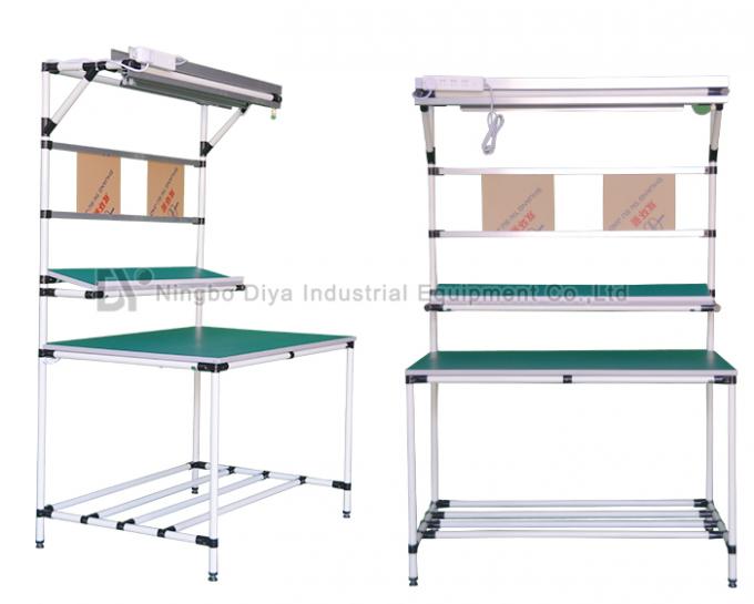 Industrial Workshop Automated Production Line Work Table 28mm Lean Tube ...