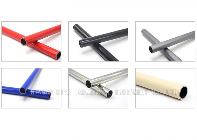 ABS Coated Lean Tube With OD 28MM Galvazined Steel Tube For Industry