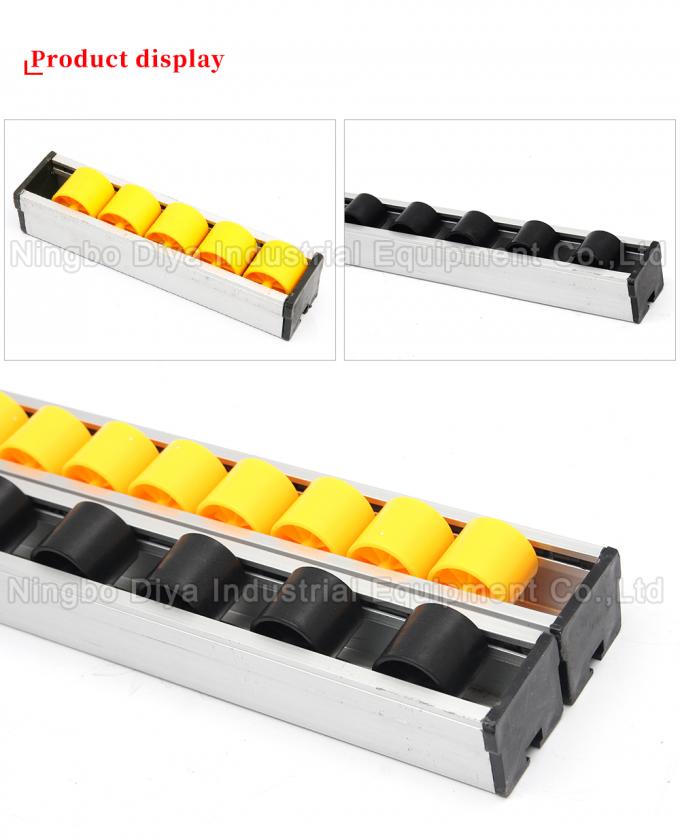 Mini Size Plastic Roller Track , Aluminium Alloy Roller Track Conveyor ...