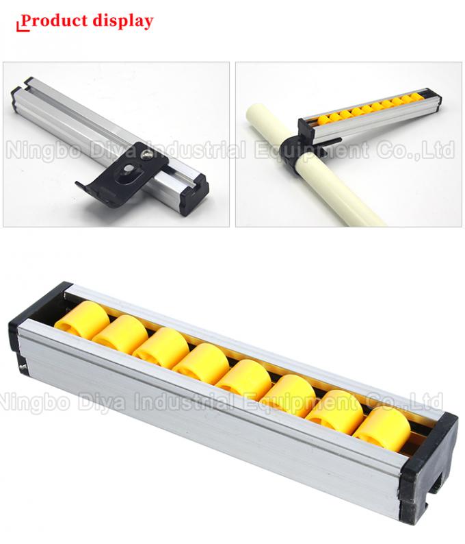 Mini Size Plastic Roller Track , Aluminium Alloy Roller Track Conveyor ...