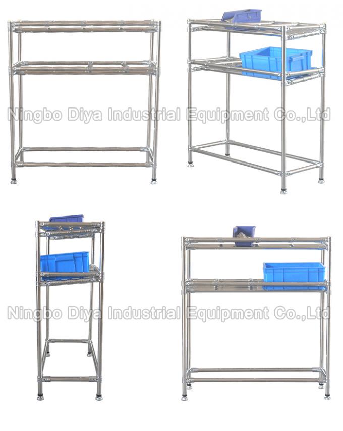 Factory Stainless Steel Lean Tube Anti Static Workbench Customer Size