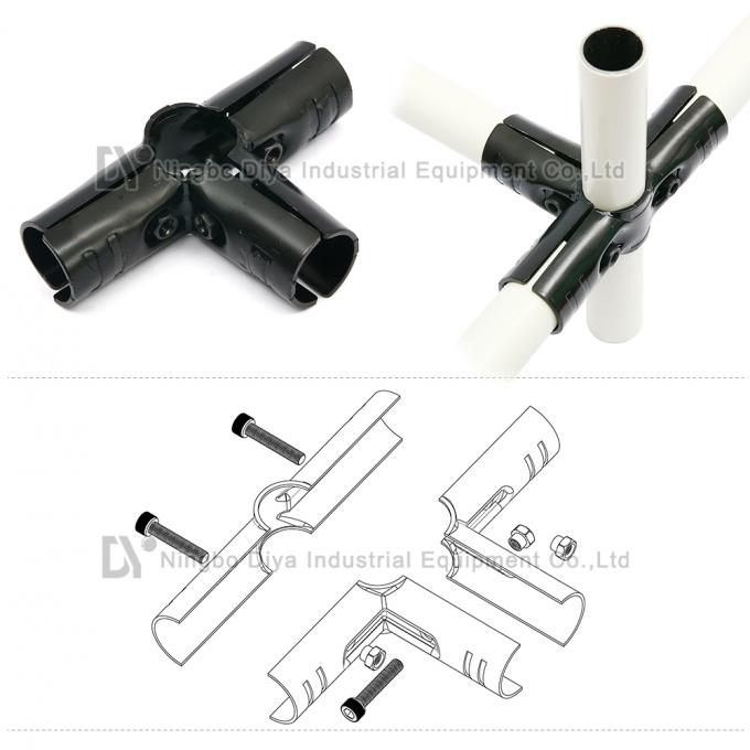High Performance Lean Tube Connector With Electrophoretic Surface Treatment