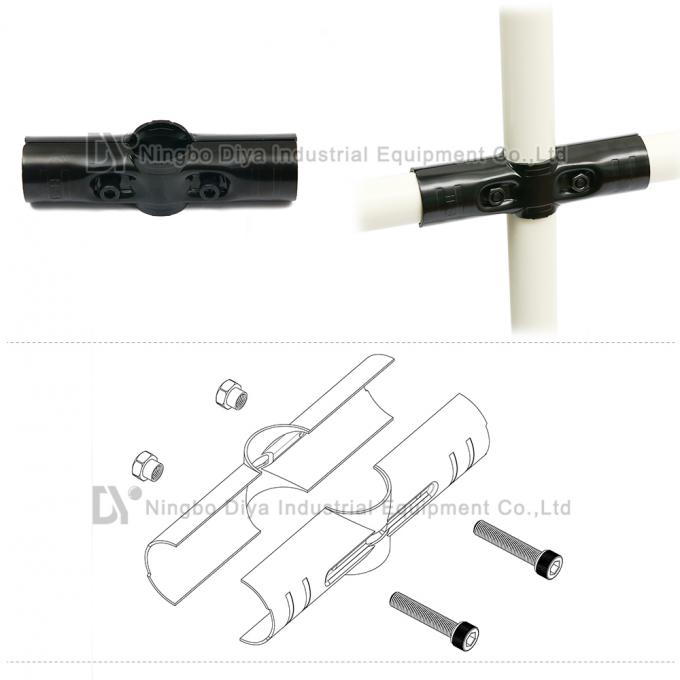 HJ-4 Electrophoresis 180 Degree Joint Both Ends For Lean Tube Connection