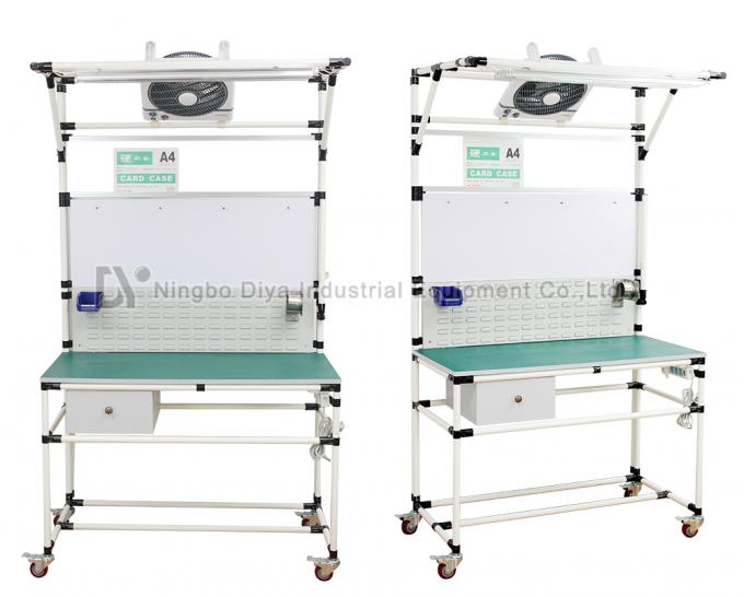 Multi - Function Lean Production Line Table Roller track workbench
