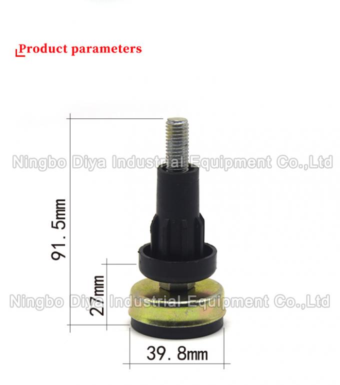 Anti Slip Pipe Clamp Clip / Pipe Support Clamp Rubber Footing For ...