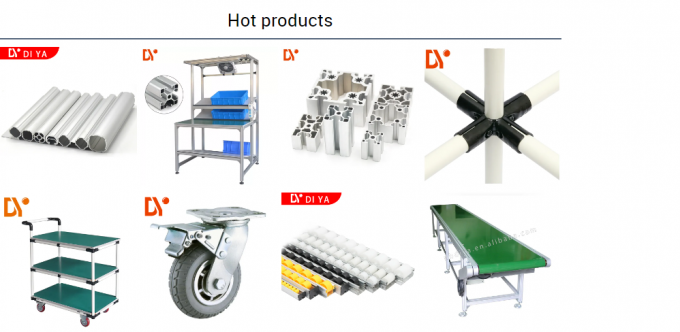 DYJ28-A15 Outer Type Aluminum Pipe Connector Forged Lean Tube Joint