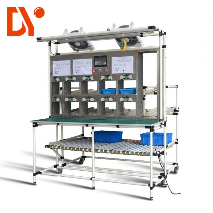 ESD Assembly Line Movable Adjustable Heavy Duty Workbench For Workshop