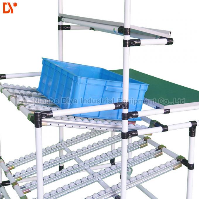 Antistatic Electronic Work Table Easy Assembly Light Duty Lean Tube ...
