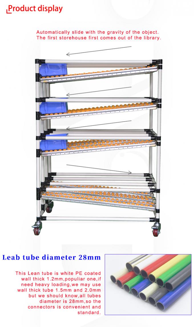Roller Track Pipe Rack System And Pipe Rack Storage Stainless steel
