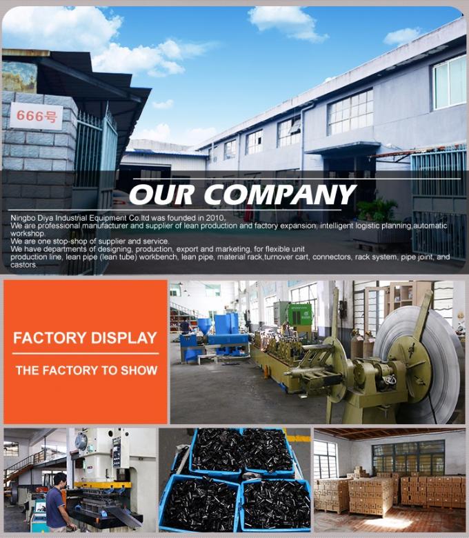 Hight Quality 90 Angle Metal Joint Pipe Rack System Connectors For Pipe ...