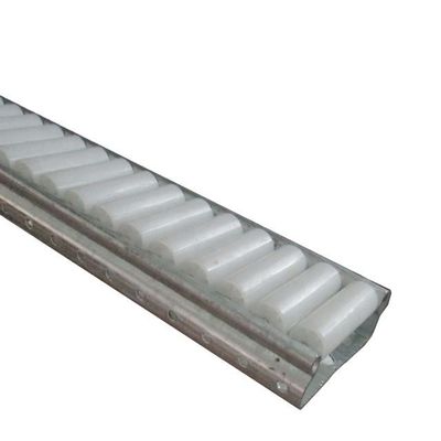 Industrial Flow Rail ABS Plastic Wheels Roller Track For Warehouse Shelf