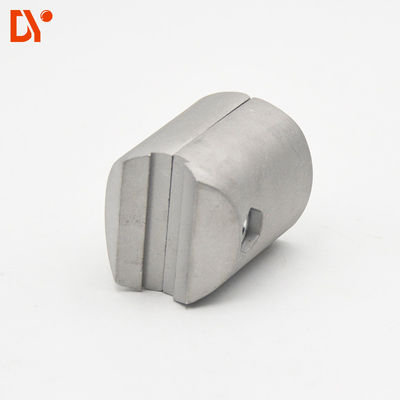 Sand Blasting Lean Aluminum Pipe Connector For Assembly Pipe Rack System