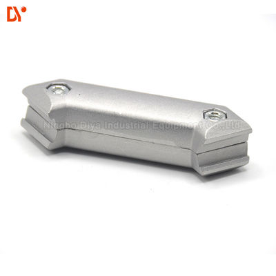 Sand Blasting Lean Aluminum Pipe Connector For Assembly Pipe Rack System