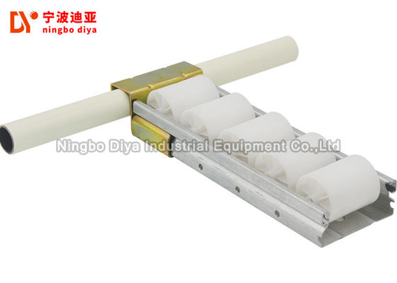 Aluminum Alloy Frame Roller Track System With Plastic Roller Wheel