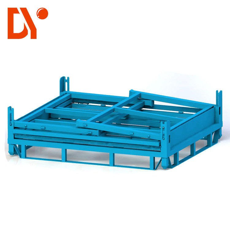 Heavy Duty Stackable Pallet Racks Custom Color Anti - Rust Simple Design