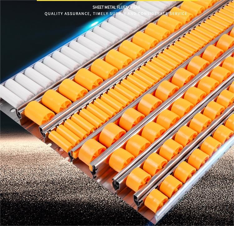 DY-8533 ABS Plastic Roller Track Placon Conveyor Table For Automatic ...