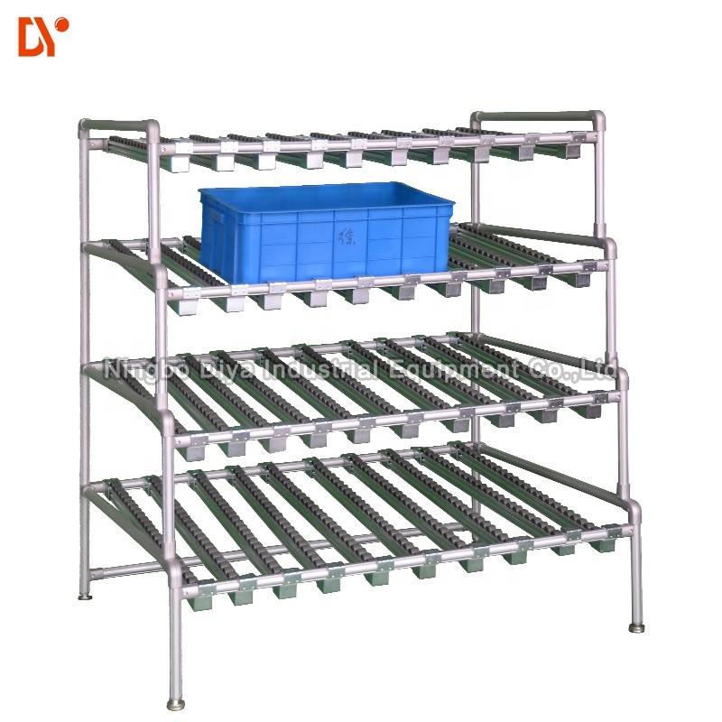 Pipe Rack System and Coated Pipe Rack Storage