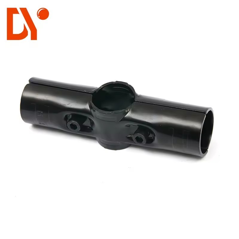 Lean Tube Fitting Connector For Cruciform Structure Of 28mm Pipe Rack ...