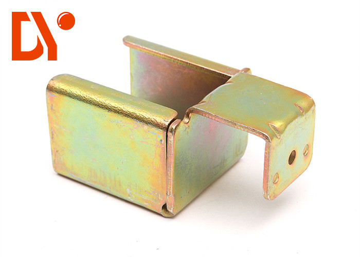 Assemble Line Roller Track Hardware Colorful Metal Roller Track Connector