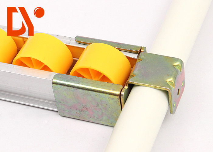 Assemble Line Roller Track Hardware Colorful Metal Roller Track Connector