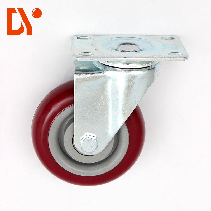 Nylon Industrial Caster Wheels For Push Cart Trolley 130mm Height For ...