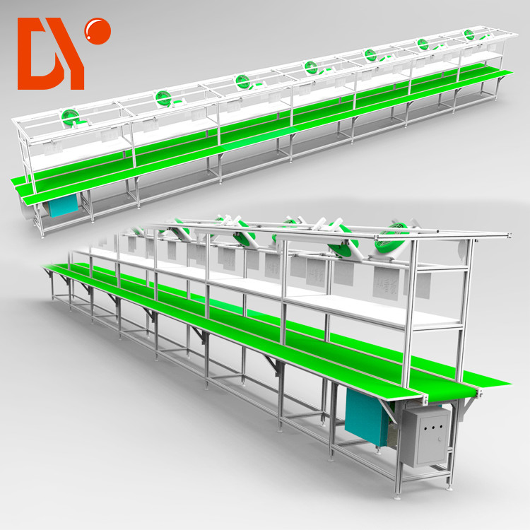 Adjusted Speed Flexible Assembly Lines , Automated Production Line Anti ...