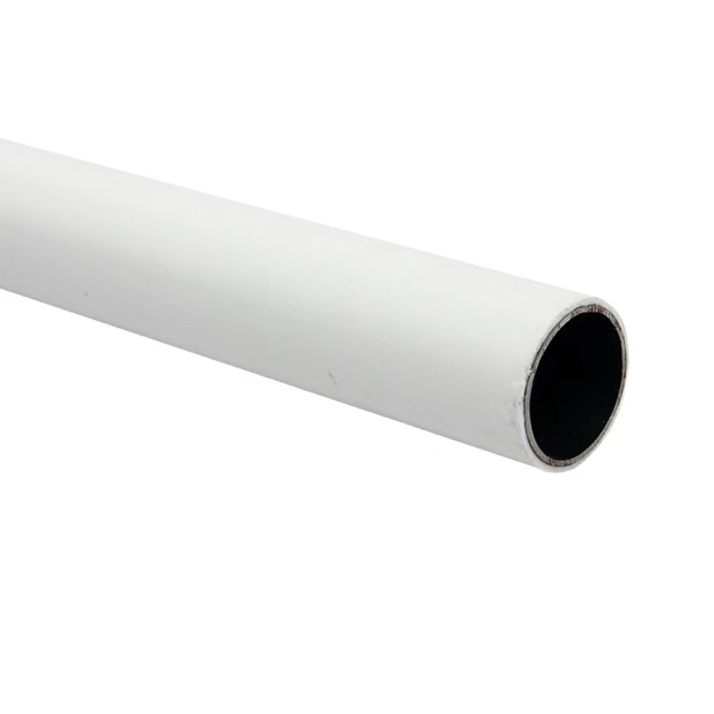 PE/ABS Coated Lean Pipe Metal Tube With Connector For Factory Workbench