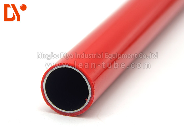 Round Lean Anti Static Pipe Stable Structure Easy Installation For ...