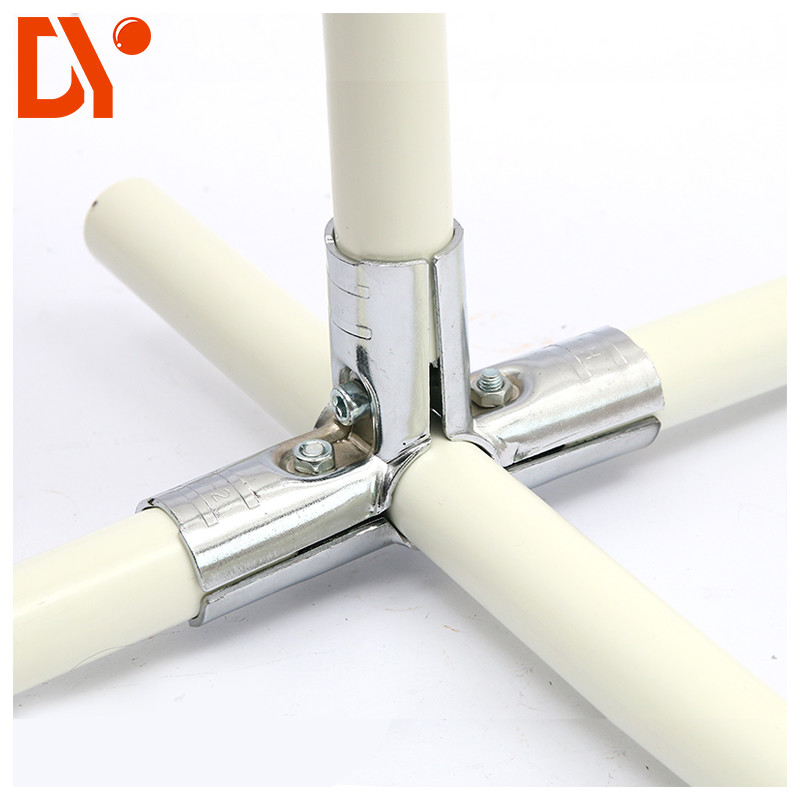 DY HJ-3 Lean Pipe Joint Set Lean Pipe Connector Metal Joint 28 Mm