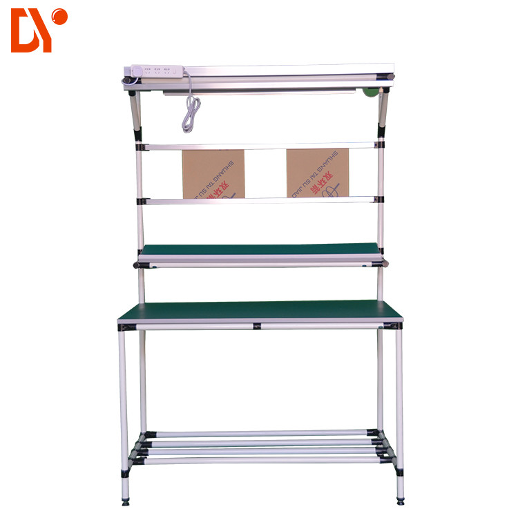 Light Industrial Assembly Line Workbench Table Mechanic Workbench For ...