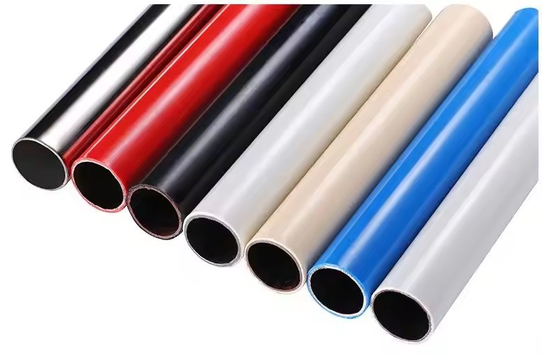OD 28mm Plastic Coated Kaizen Lean Pipes Steel Flexible Tube For Lean ...