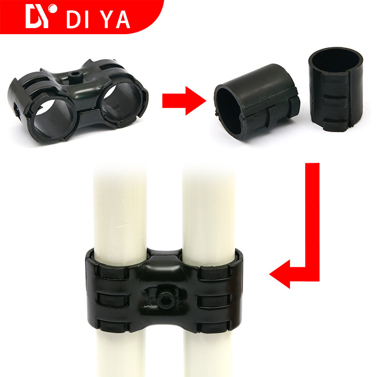 Hot-selling tube rack connector lean pipe joints