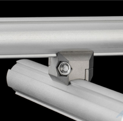 DYJ28-A06 Industrial Aluminum Lean Tube Connector Aluminum Alloy Pipe ...