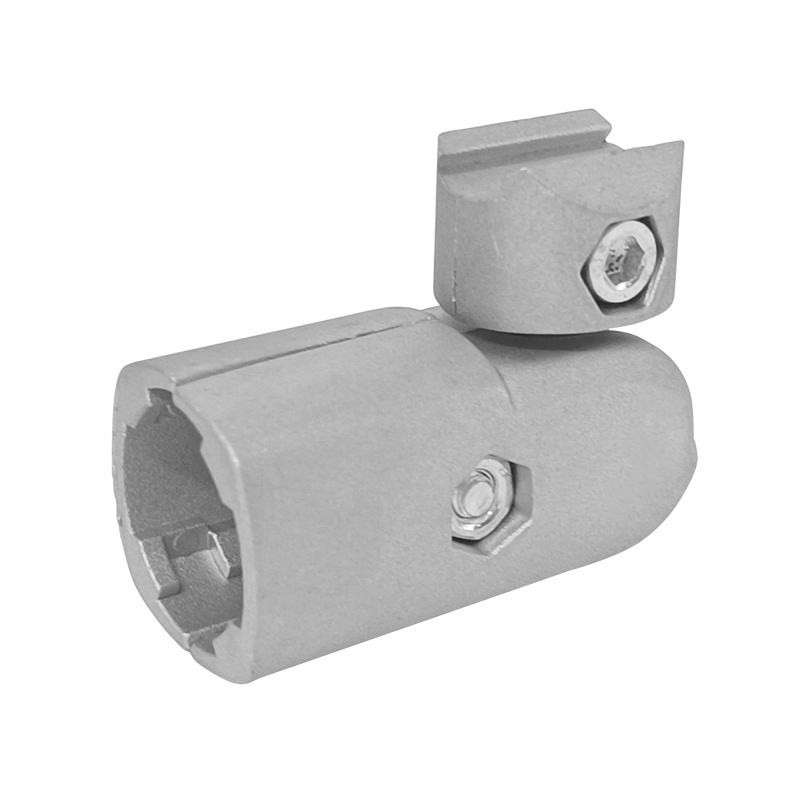 DYJ28-A07B Supplier Aluminum Tube Connector External Type 90 ° External ...