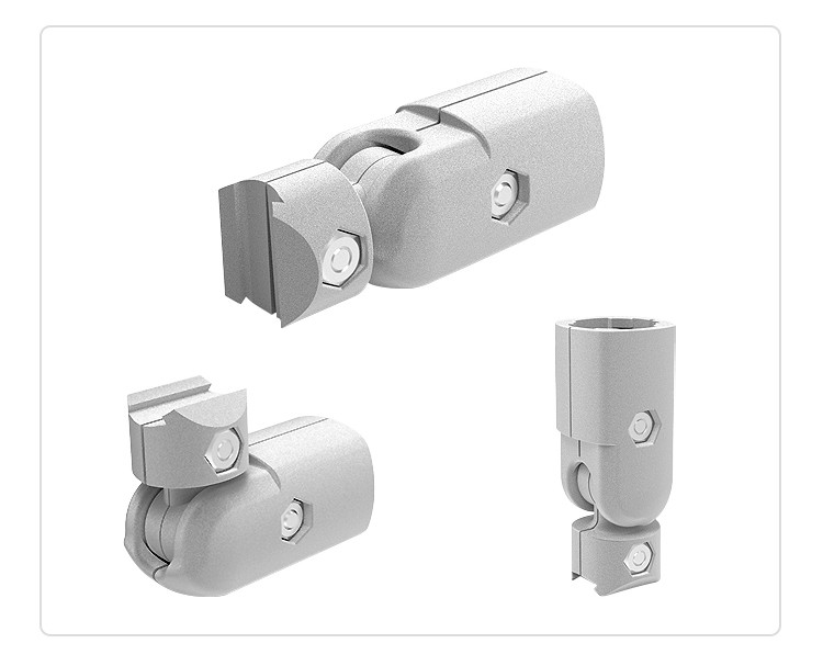 DYJ28-A07B Supplier Aluminum Tube Connector External Type 90 ° External ...