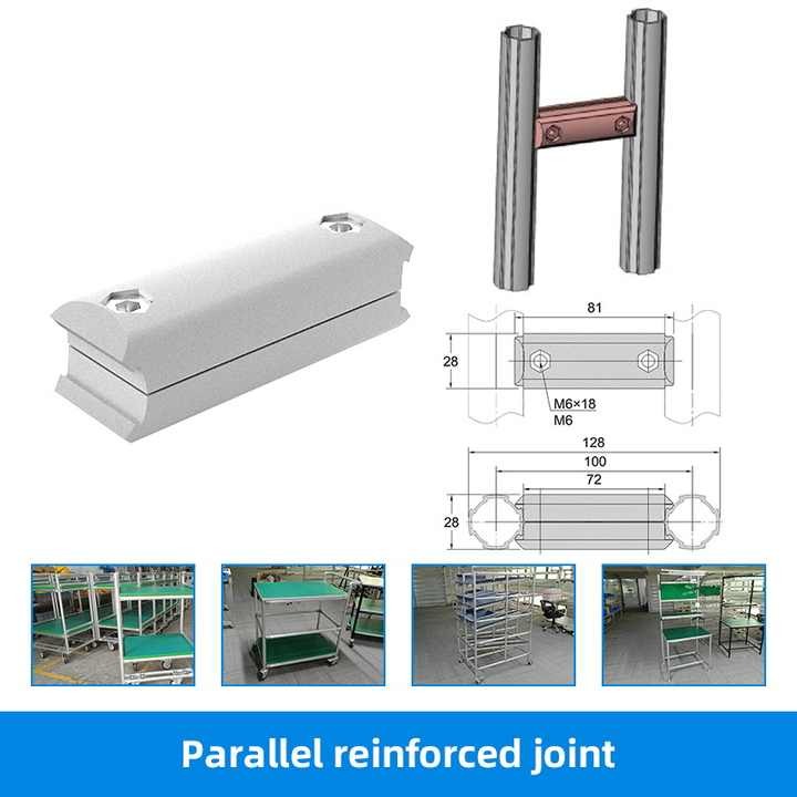 DYJ28-A08 Parallel Extension Joint Material Handling Improvement Lean ...