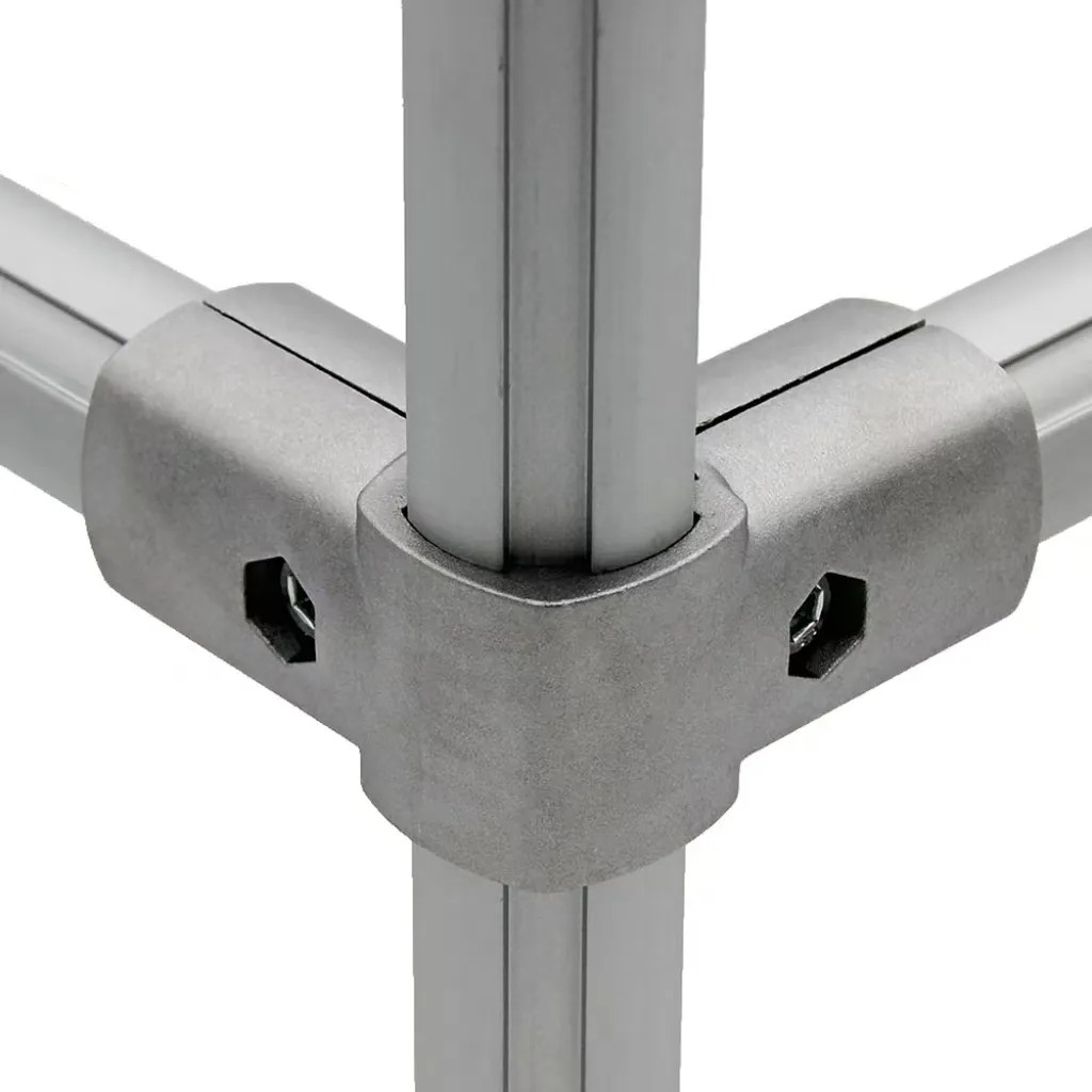 45 Degree Aluminum Corner Joint Outer Type for 45 Degree Aluminum Tube ...