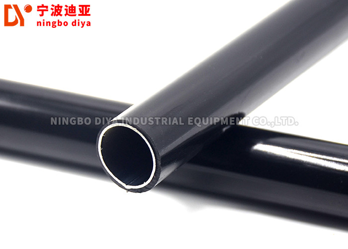 Weled Steel Lean Tube Cold Rolled With PE Coating ESD Black Color