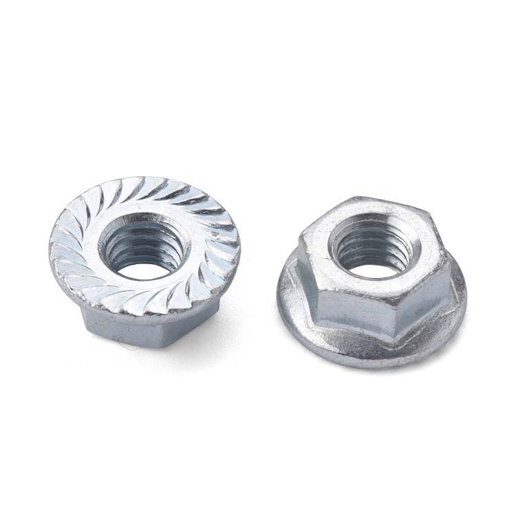 Custom M4 M5 M6 M8 M10 M12 Zinc Plated Carbon Steel Self Locking Hex ...