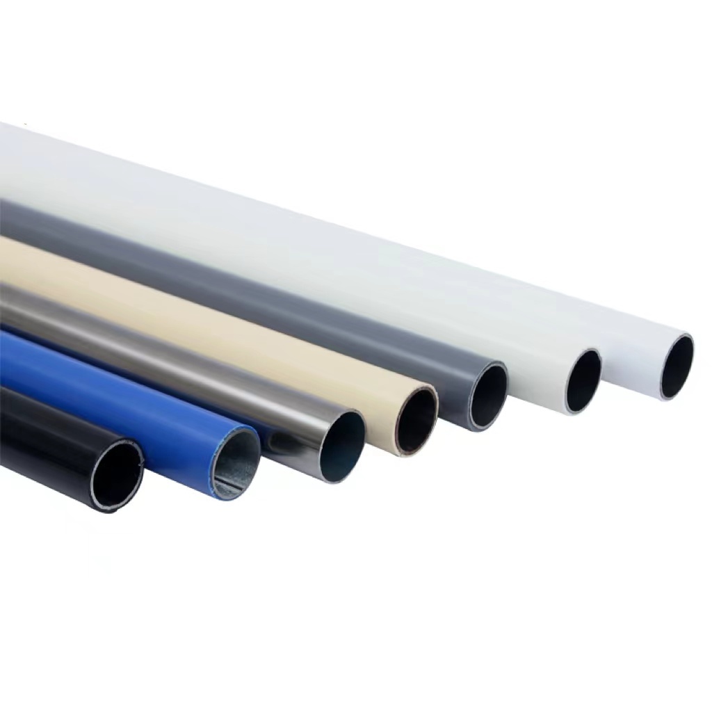 Light Grey Industrial Pipes Lean Pipe Tubes For Lean Product Main ...