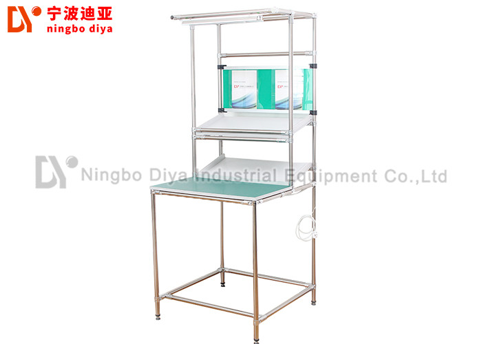 Industrial Workshop Automated Production Line Work Table 28mm stainless ...