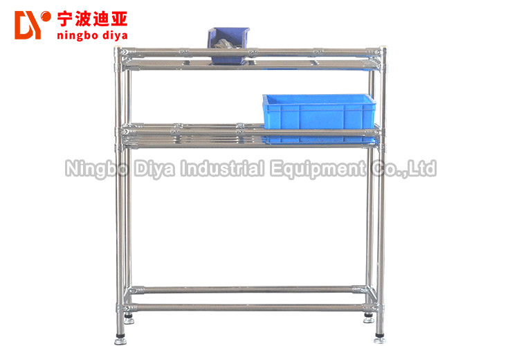 Factory Stainless Steel Lean Tube Anti Static Workbench Customer Size