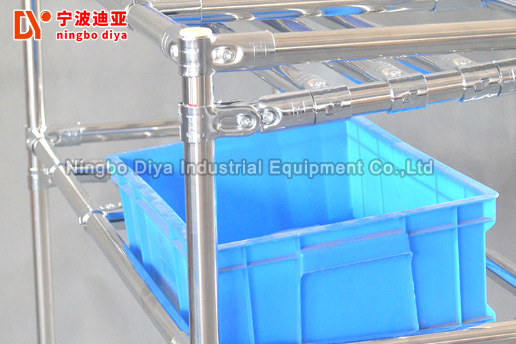 Factory Stainless Steel Lean Tube Anti Static Workbench Customer Size