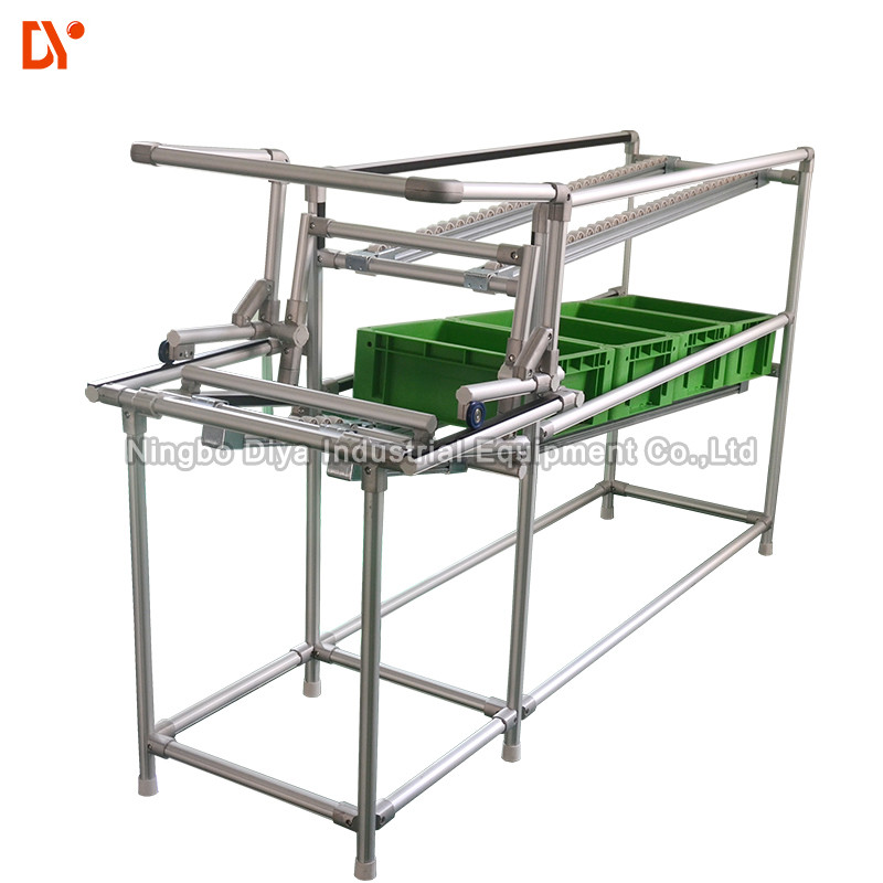 SUS Aluminium Lean Tube DY28-05A Industrial Round Profile OD 28mm Grit ...