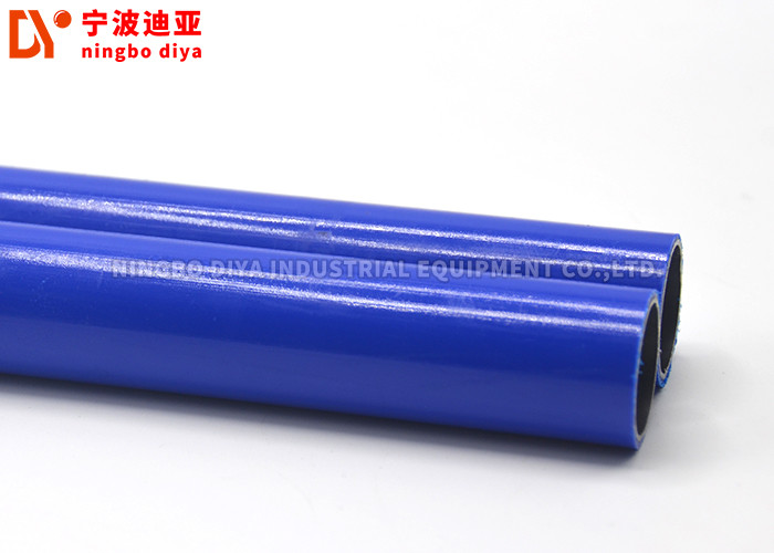 Q195 Steel Lean Tube OD 28mm PE / ABS Coated Colorful Cold Rolled For ...