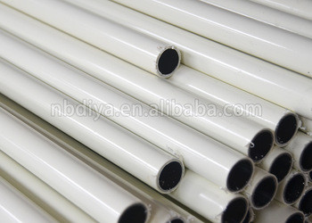 PE Coated OD28mm Colorful Lean Pipe 0.8mm Thickness