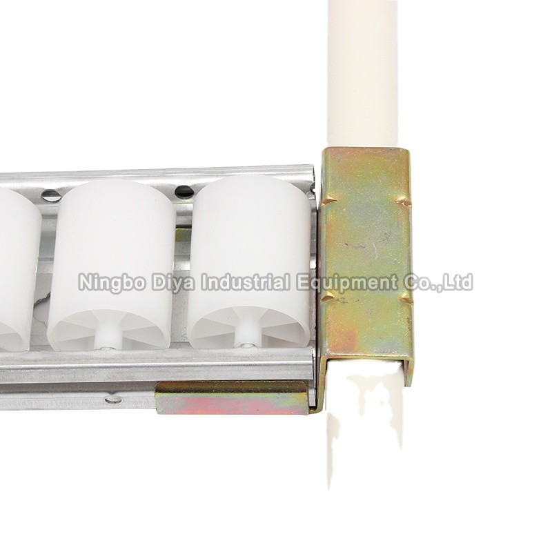 Roller Track Pipe Clamp Joints 28mm For Lean Pipe Sliding Device Connector