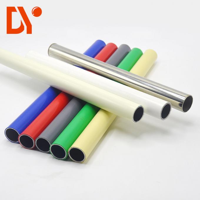 Professional Plastic Coated Steel Tube Anti Corrosion Beautiful Apparence