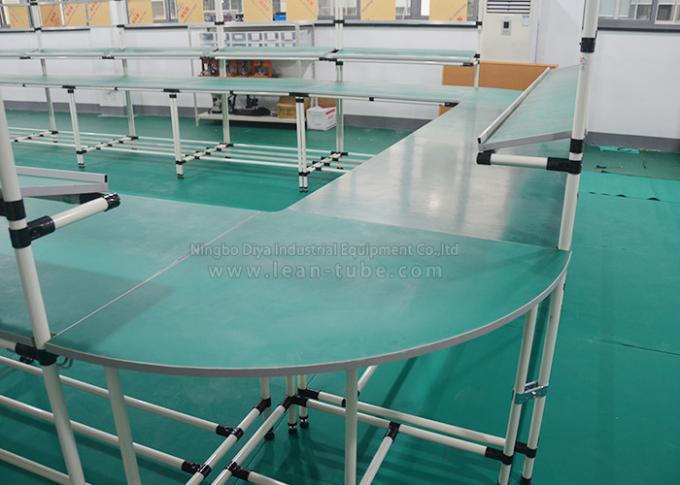 Lean Flexible Production Line , Automated Assembly Line With Conveyor Belt