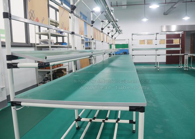 Lean Flexible Production Line , Automated Assembly Line With Conveyor Belt
